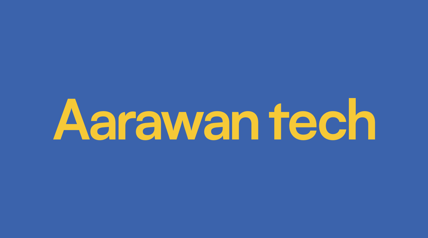 Homepage - Aarawan Tech